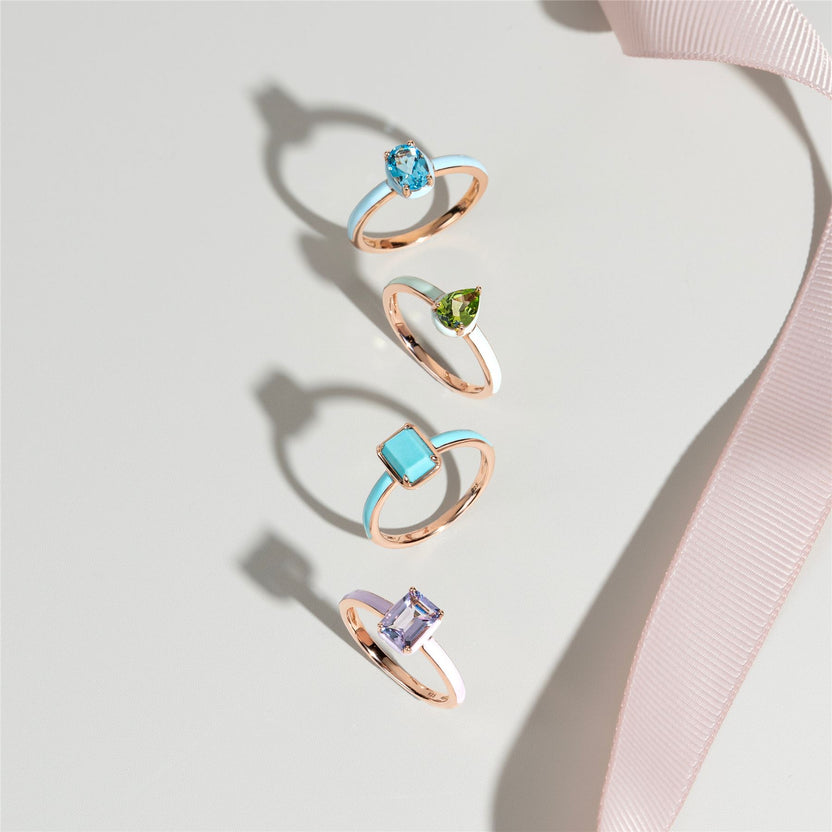 Unique Rings - Earrings - Necklaces with Irregular Gemstones - Gemondo | Gemondo